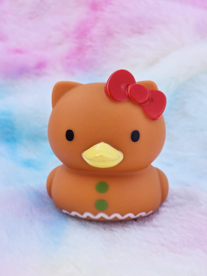 Christmas Kitty Hello Rubber Ducks | Cute Novelty Gift | Kitty and ...