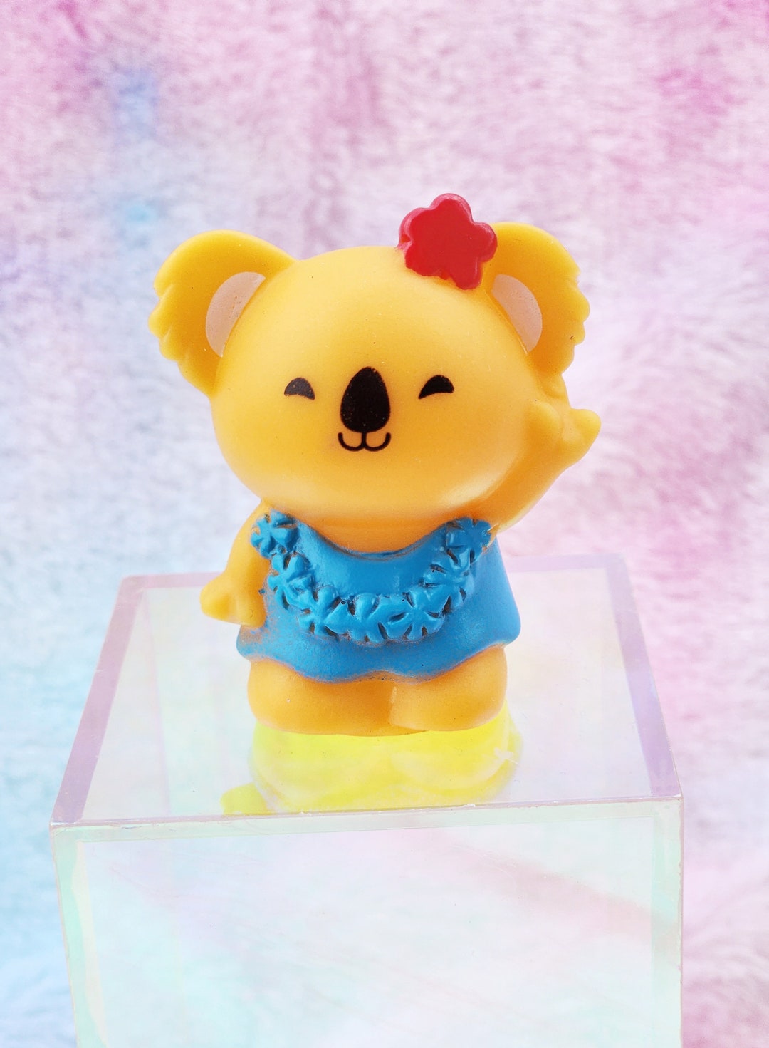 Luau Koala Rubber Figure: Hawaiian Animal Theme - Etsy