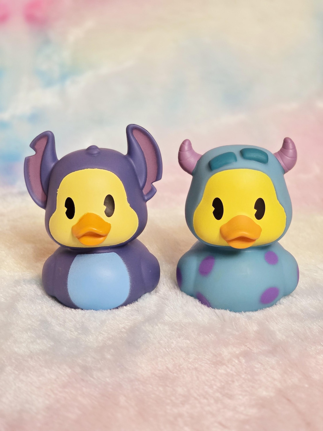Stitch and Sully Rubber Ducks Cute Novelty Gift Disney Rubber Ducks ...