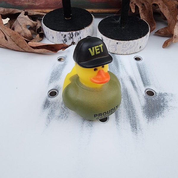 Rubber Duck Veteran - Etsy