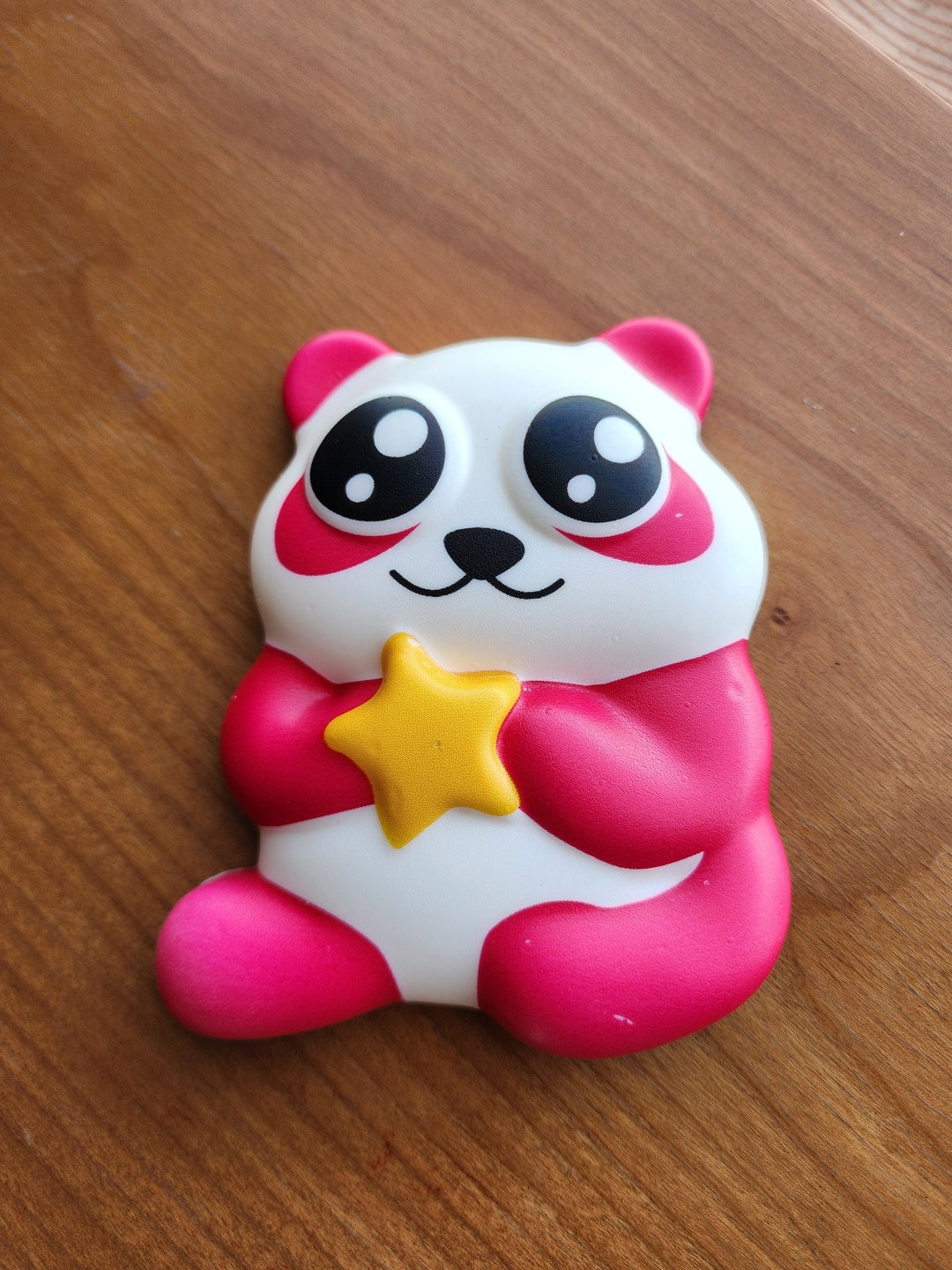 Jumbo Pink Panda Squish Sticker Animal Panda Gift Animal Gift Squishy ...