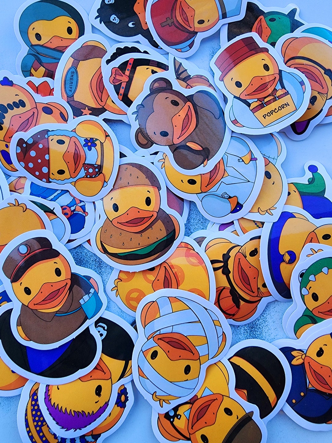 Rubber Duck Ducks Themed Stickers Random Sticker Pack Duck Stickers ...
