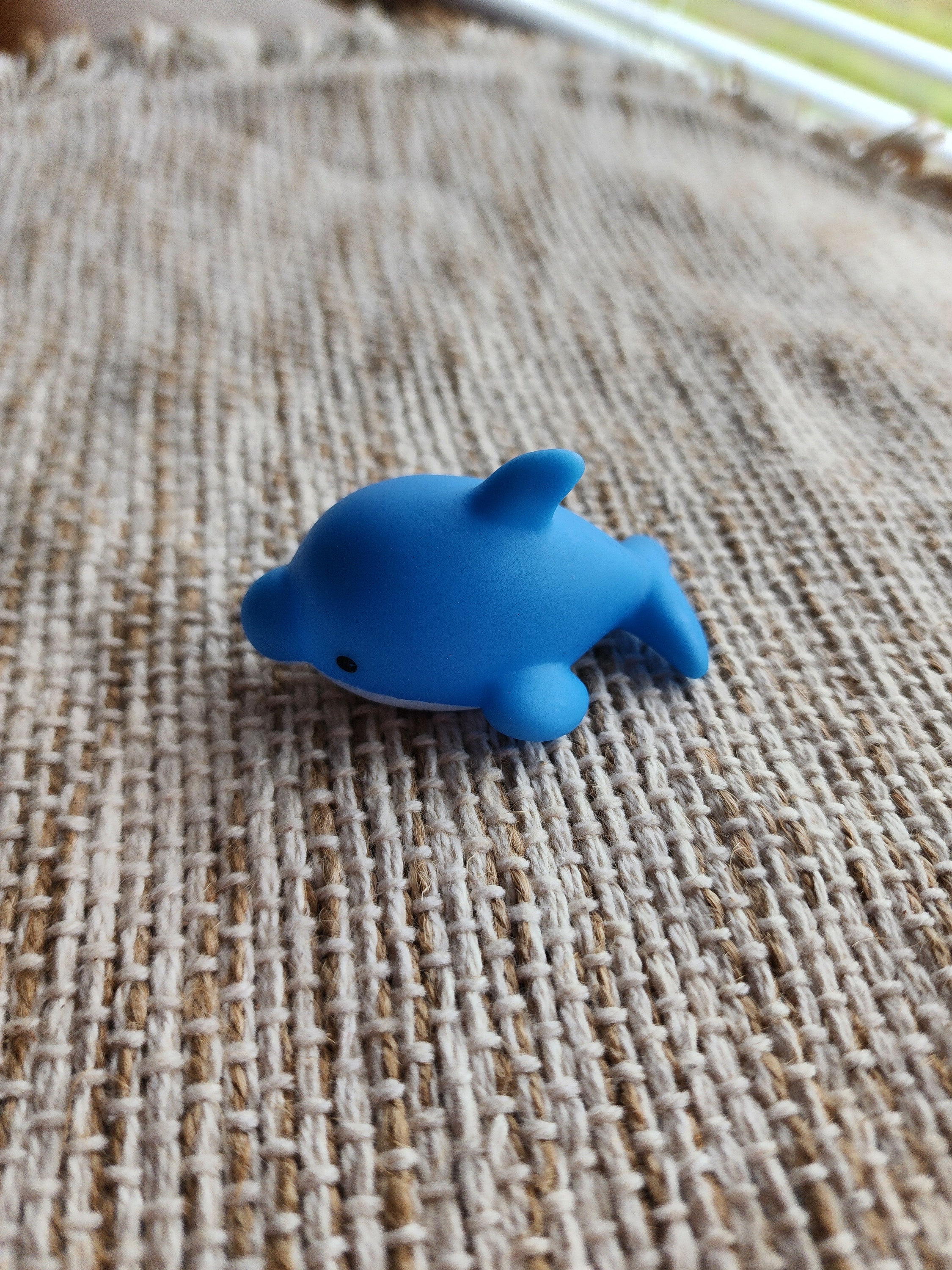 Dolphin Sea Ocean Animal Themed Blue Rubber Figure Rubber Animal ...
