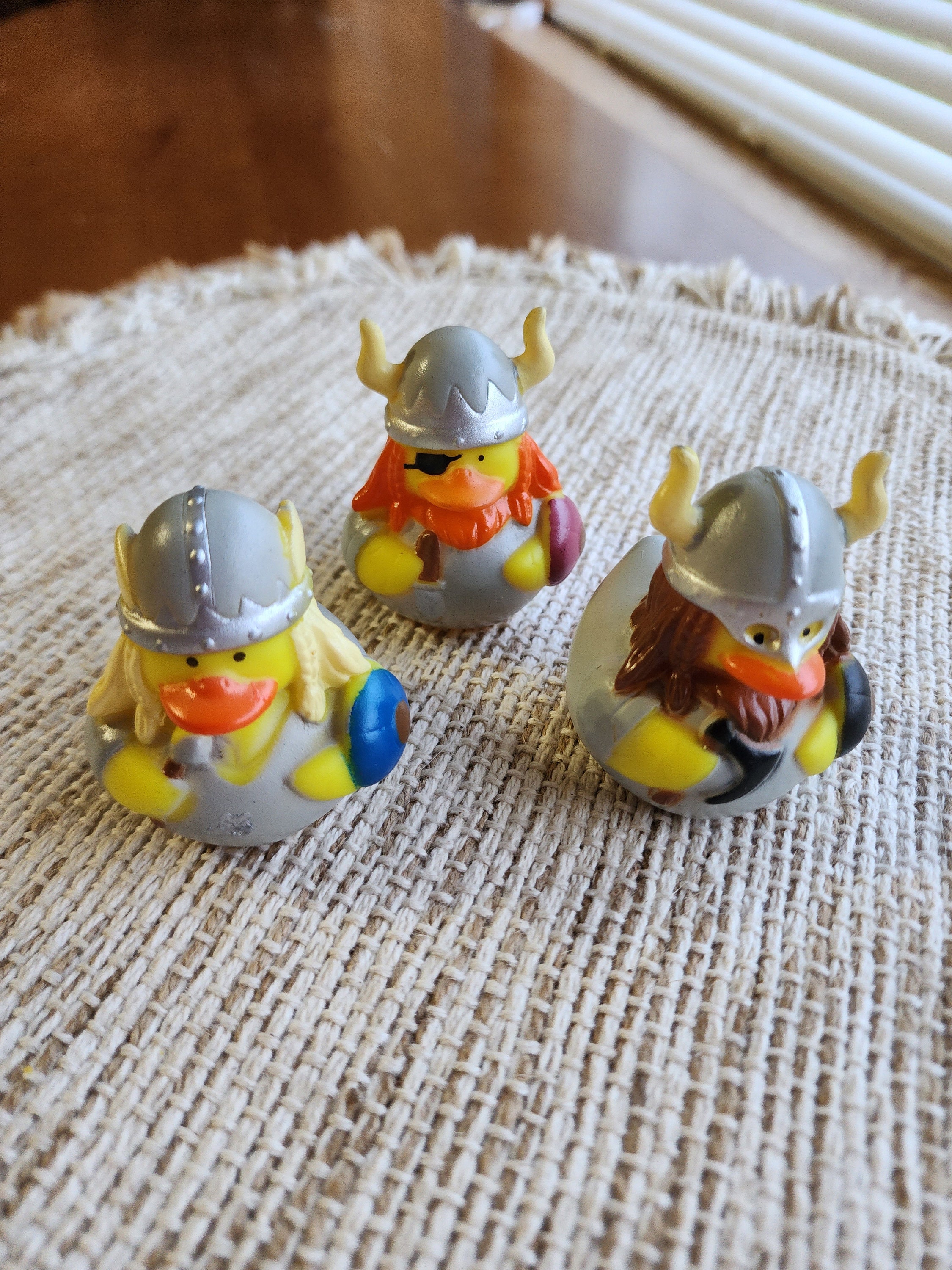Viking Rubber Duck: Medieval Helmet, Sword & Shield - Etsy