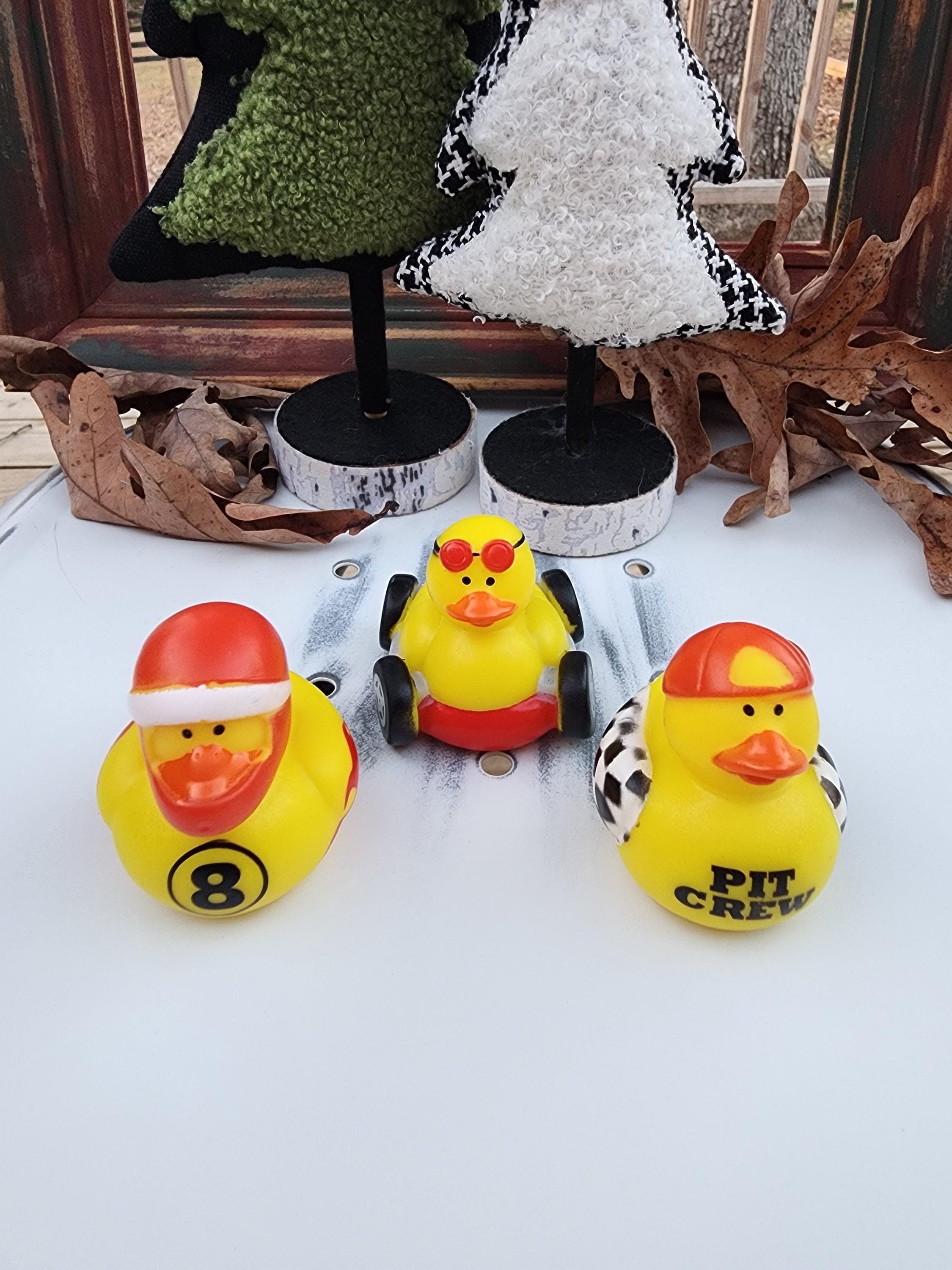 Racing Rubber Duck: Red Helmet Racecar Pit Crew - Etsy