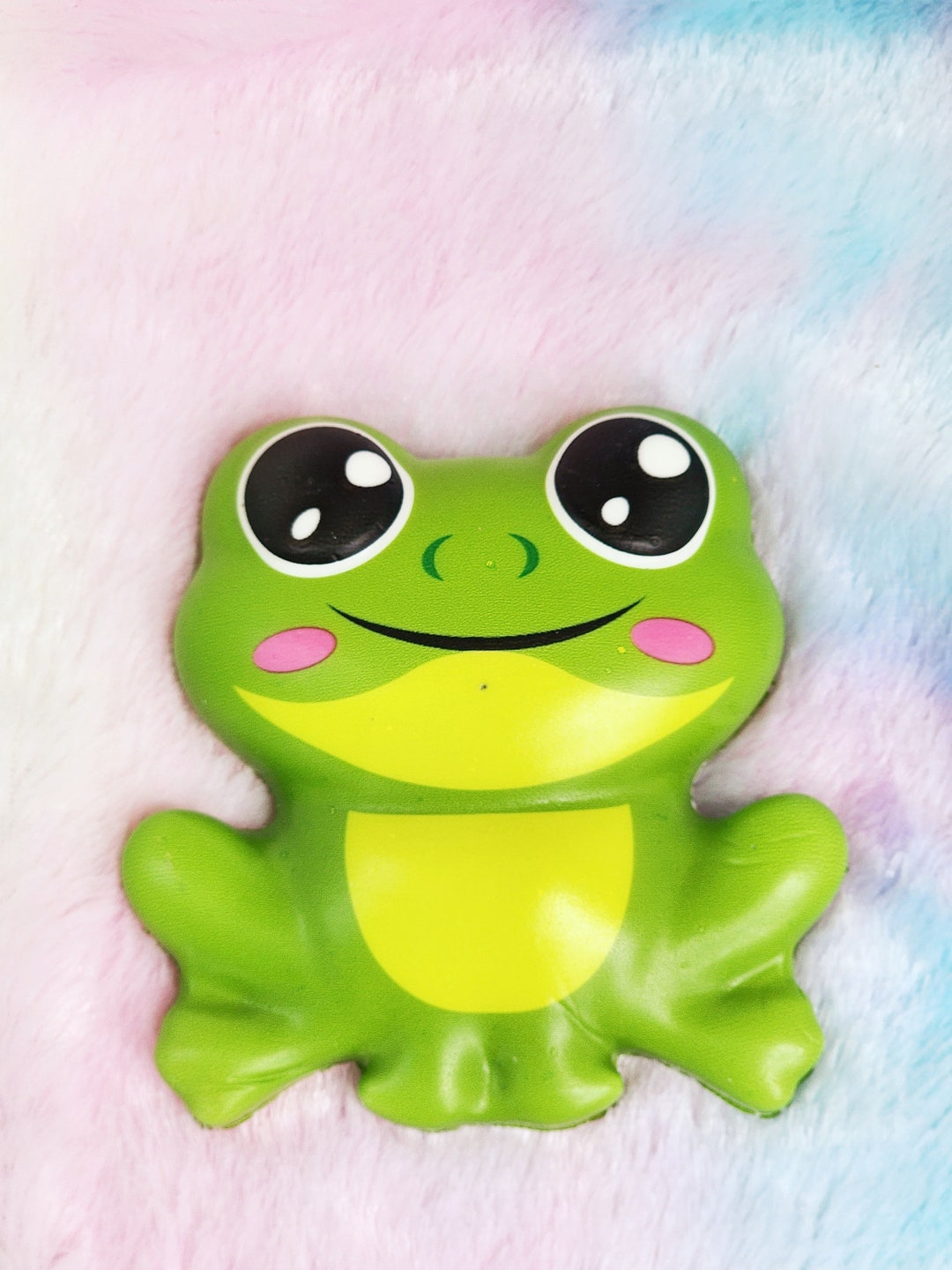 Jumbo Green Frog Squish Sticker: Animal Lover Gift - Etsy