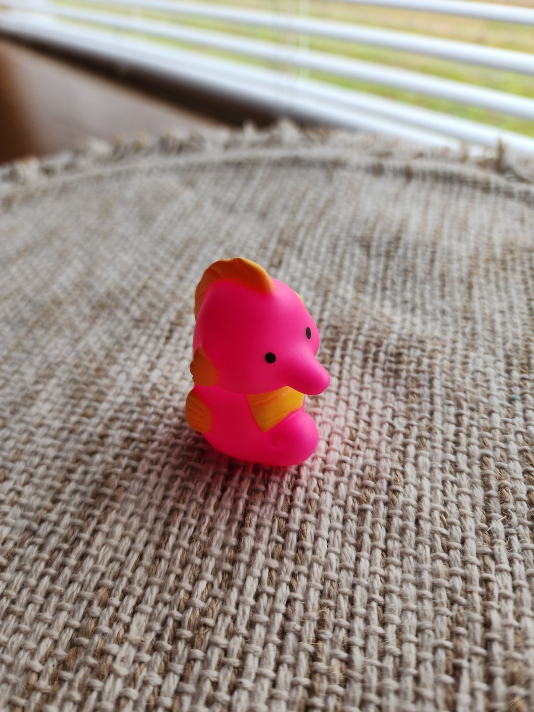 Seahorse Sea Ocean Animal Themed Pink Rubber Figure Rubber Animal ...