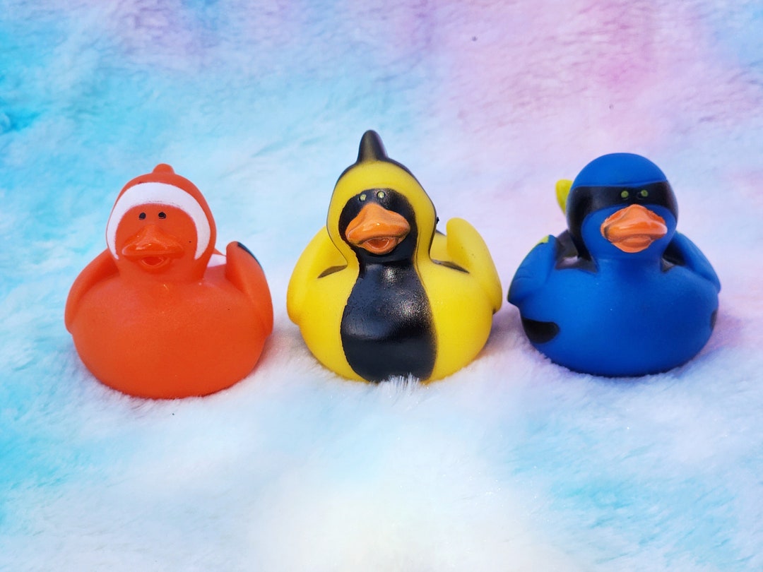 Ocean Fish Rubber Ducks: Novelty Desk Toy - Pack of 3 - Etsy