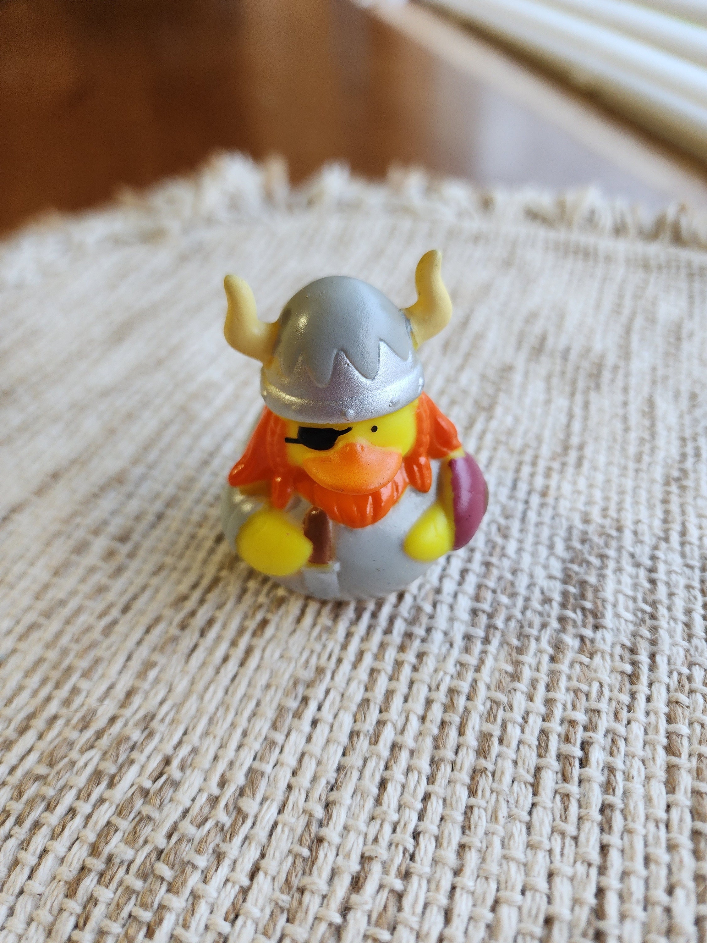 Viking Rubber Duck: Medieval Helmet, Sword & Shield - Etsy