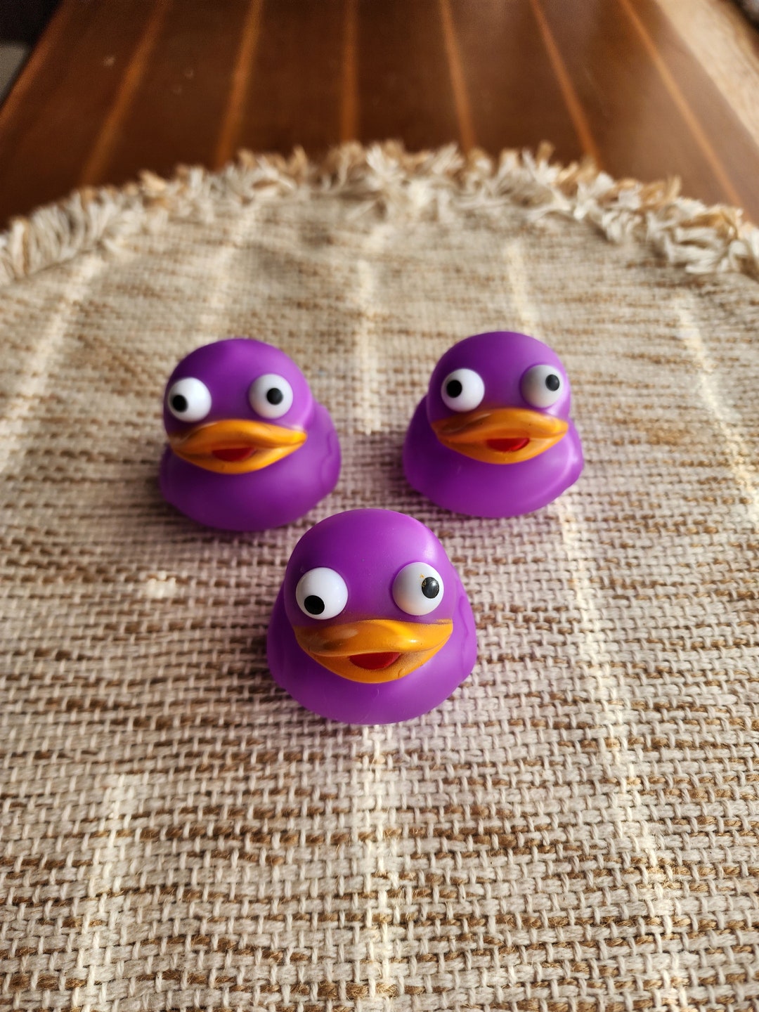 Purple Rubber Duck Cute Novelty Gift Bright Colors Gift for Friend ...