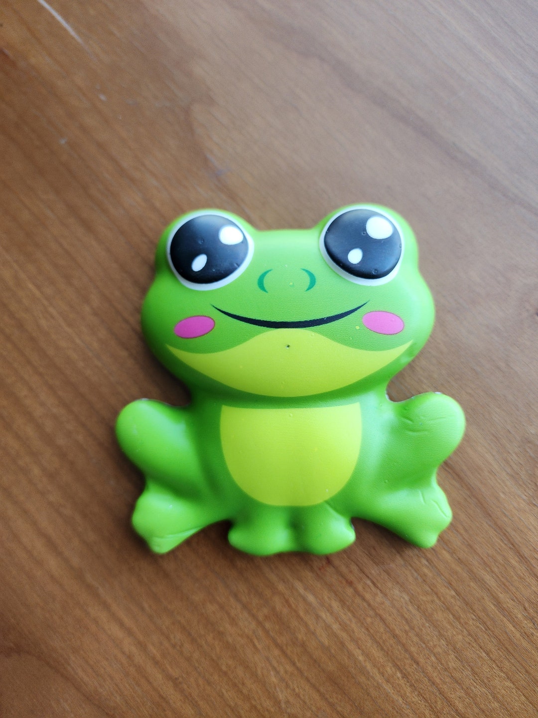 Jumbo Green Frog Squish Sticker Animal Lover Frog Gift Animal Gift ...