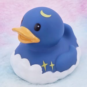 Nighttime Rubber Duck | Cute Novelty Gift | Stars and Clouds | Gift for ...
