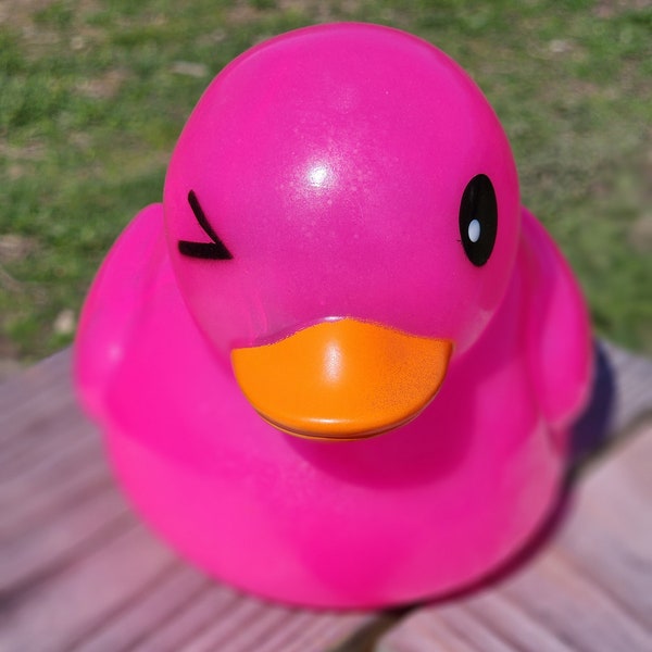 Pink Duck - Etsy