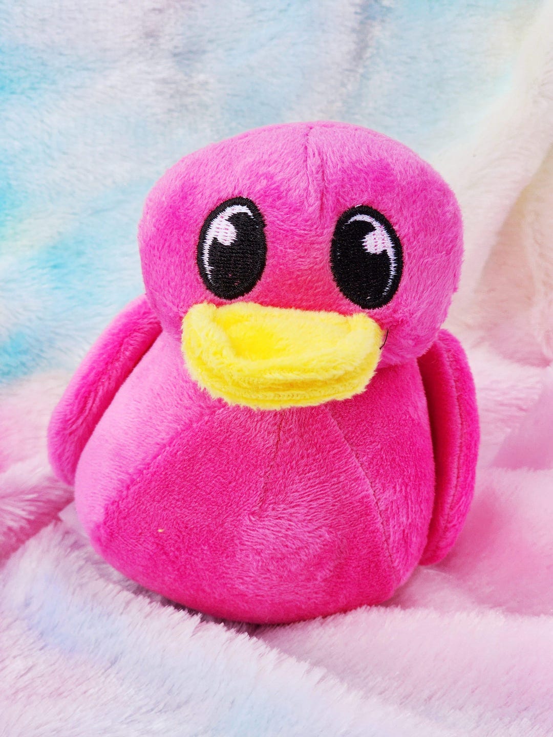 Large Pink Rubber Duck Plush Cute Novelty Gift Duck Lover Gift for ...