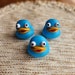 Blue Rubber Duck | Cute Novelty Gift | Bright Colors | Gift for Friend ...