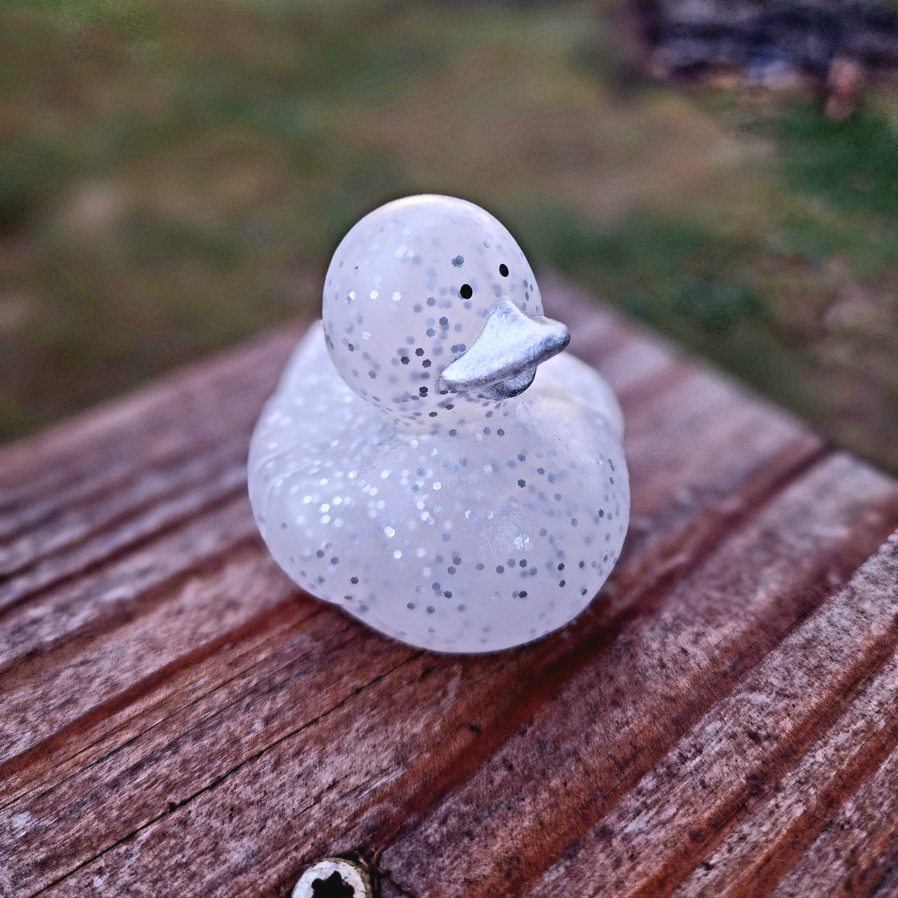 Sparkle Glitter Themed Rubber Duck Ducks Gold Silver Individuals or ...