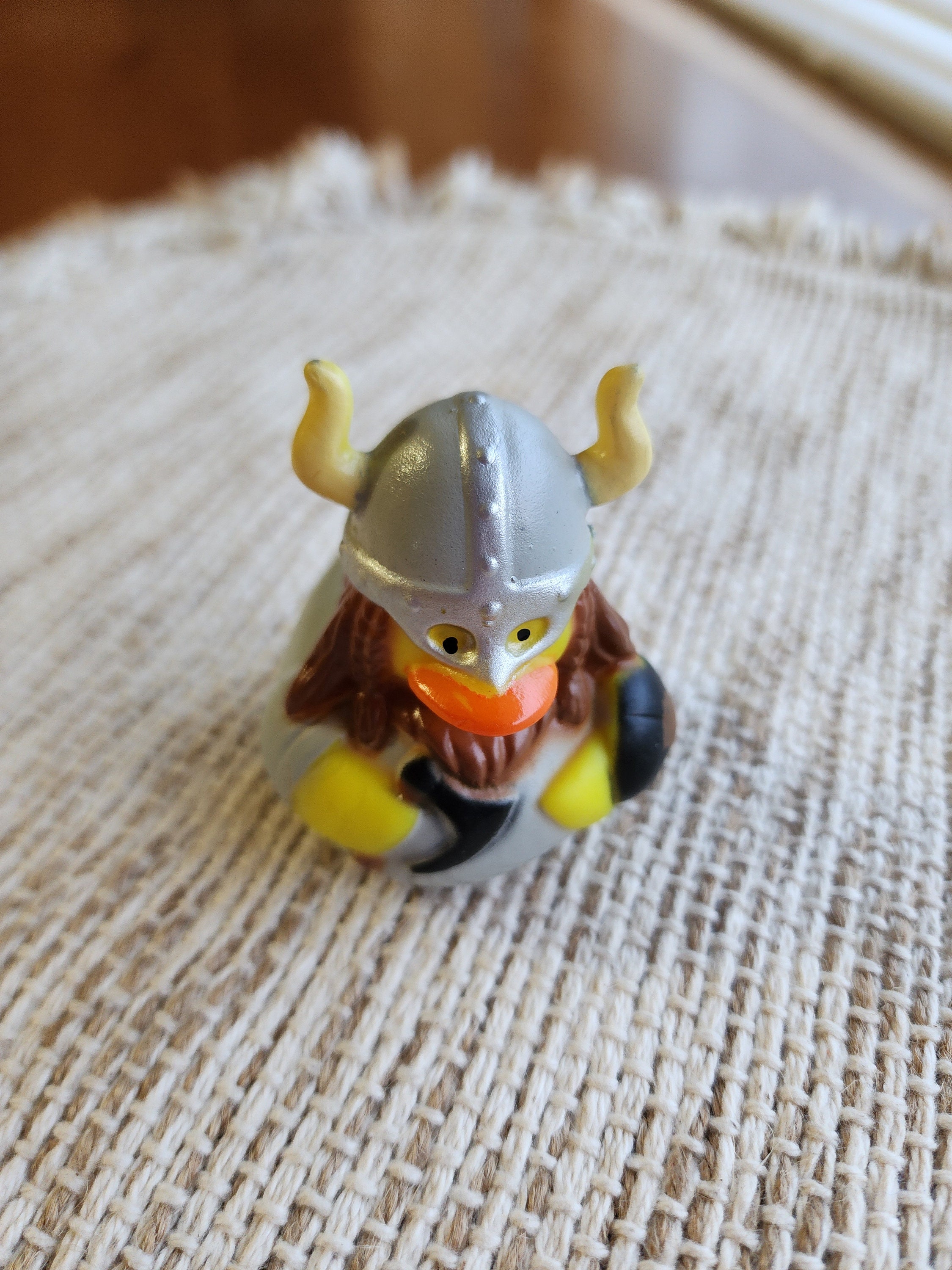 Viking Rubber Duck: Medieval Helmet, Sword & Shield - Etsy
