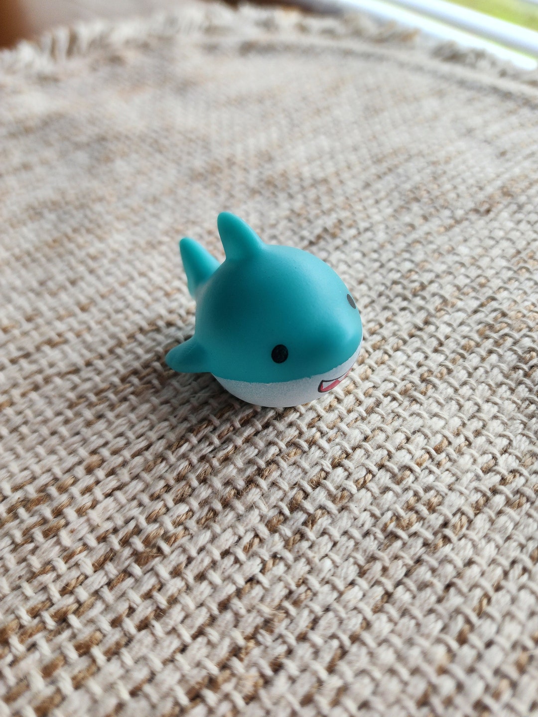 Blue Shark Rubber Figure: Ocean Animal Toy (2 Inch) - Etsy