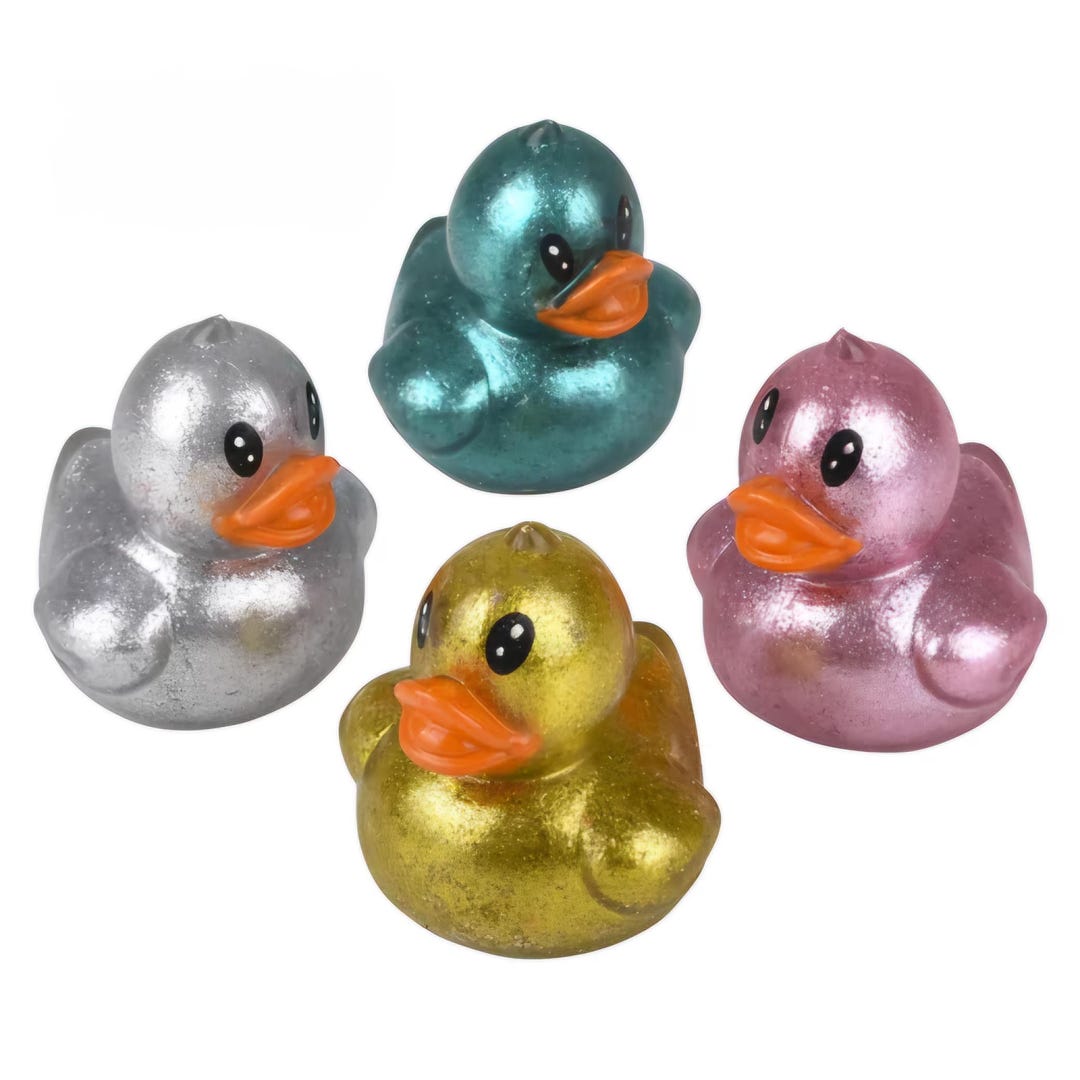 Sticky Squish Rubber Ducks Cute Duck 4x4 Adventure Cruise Gift Anti ...