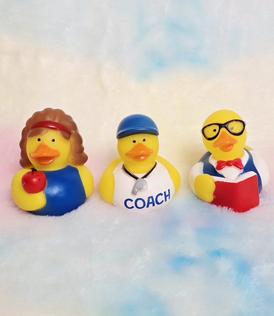 Teacher Coach Rubber Duck: Office Desk Toy Gift - Etsy