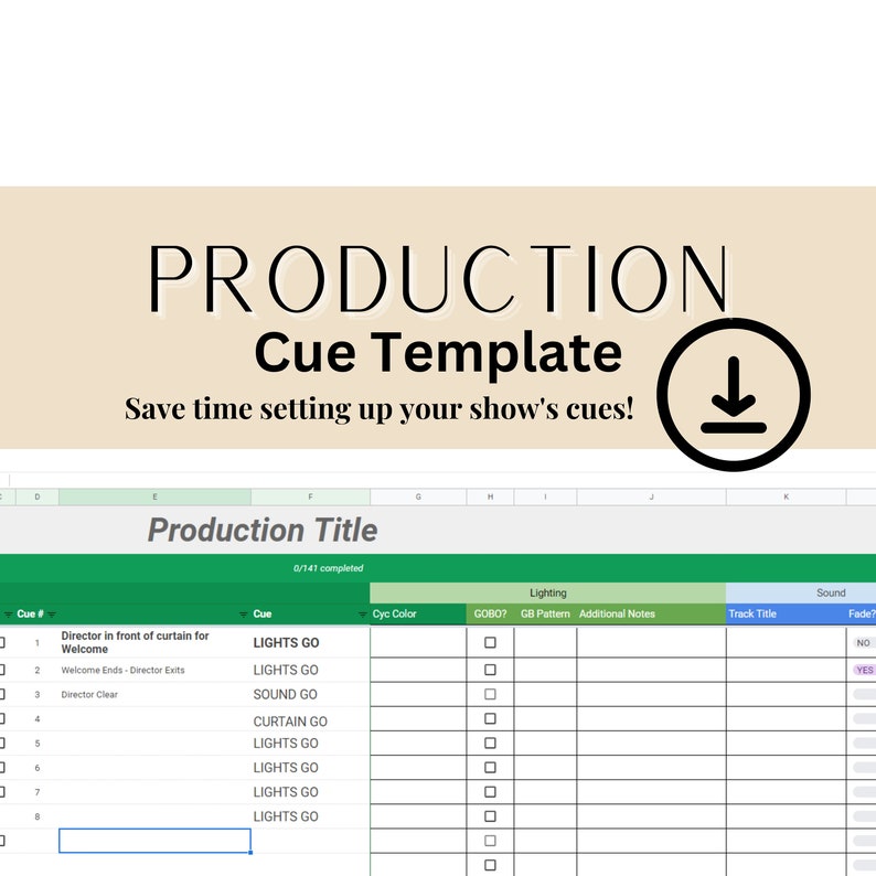 Dance Performance, Theater Production, Cue Digital Template, Dance ...
