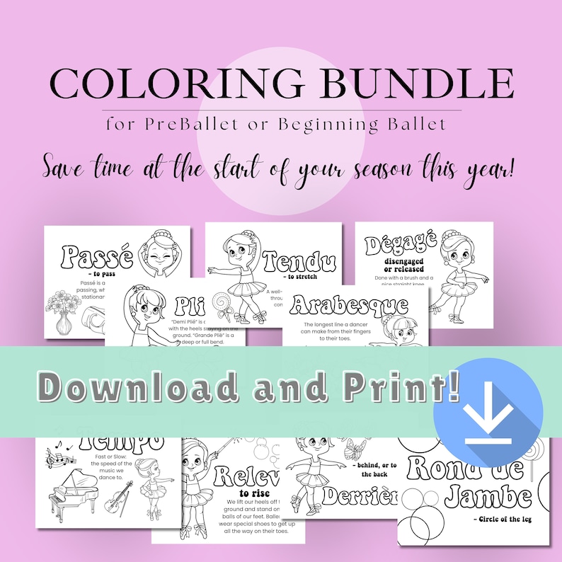 Dance Teacher Ballet Coloring Pages for Your Lesson Plans! (dance ...