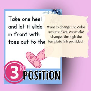 Ballet Position Printable, Feet Positions, Dance Teacher Resources ...