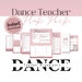 Beginner Ballet Lesson Plans, Dance Teacher Bundle, Planner Pages - Etsy