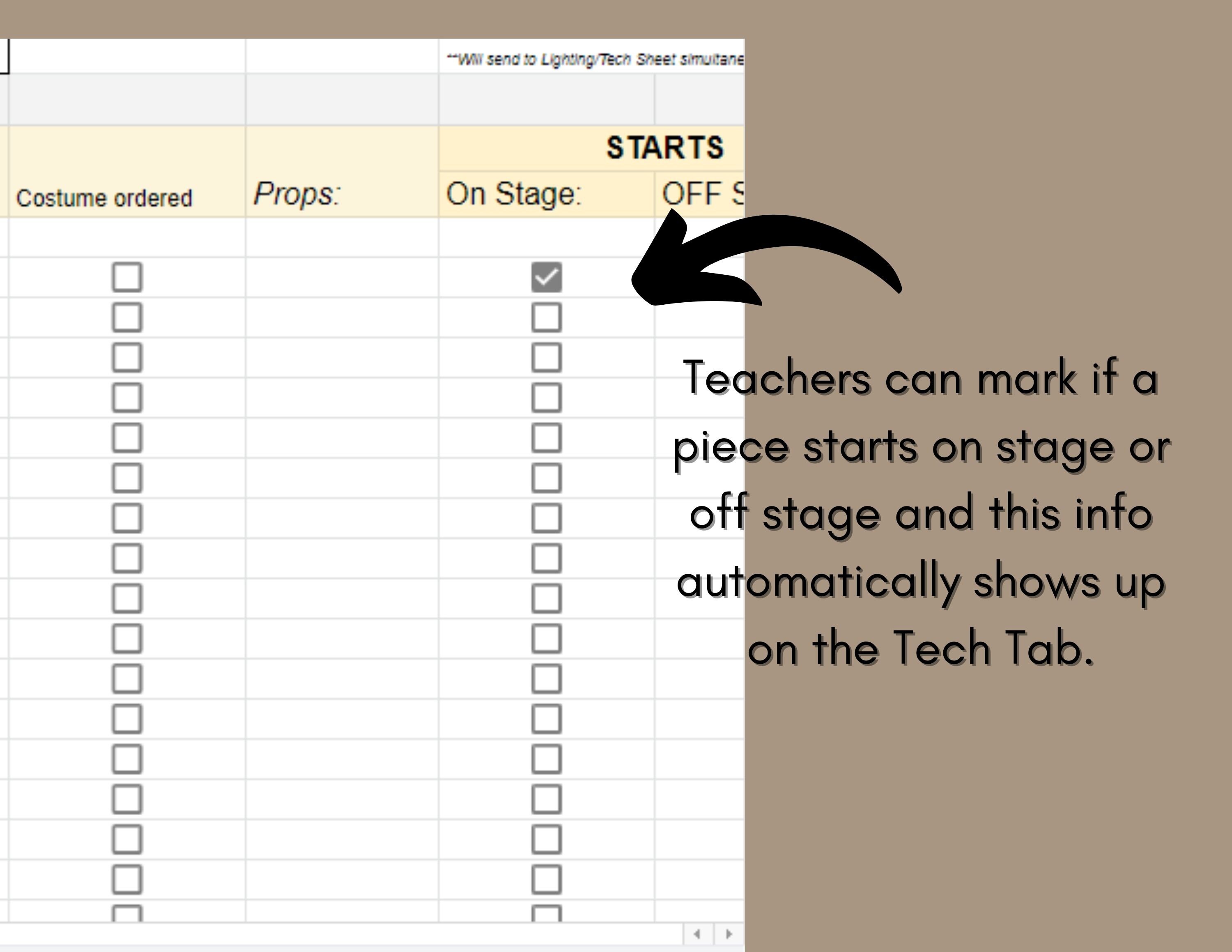Performance Checklist, Dance Teacher Planner, Ballet Teacher Organizer ...