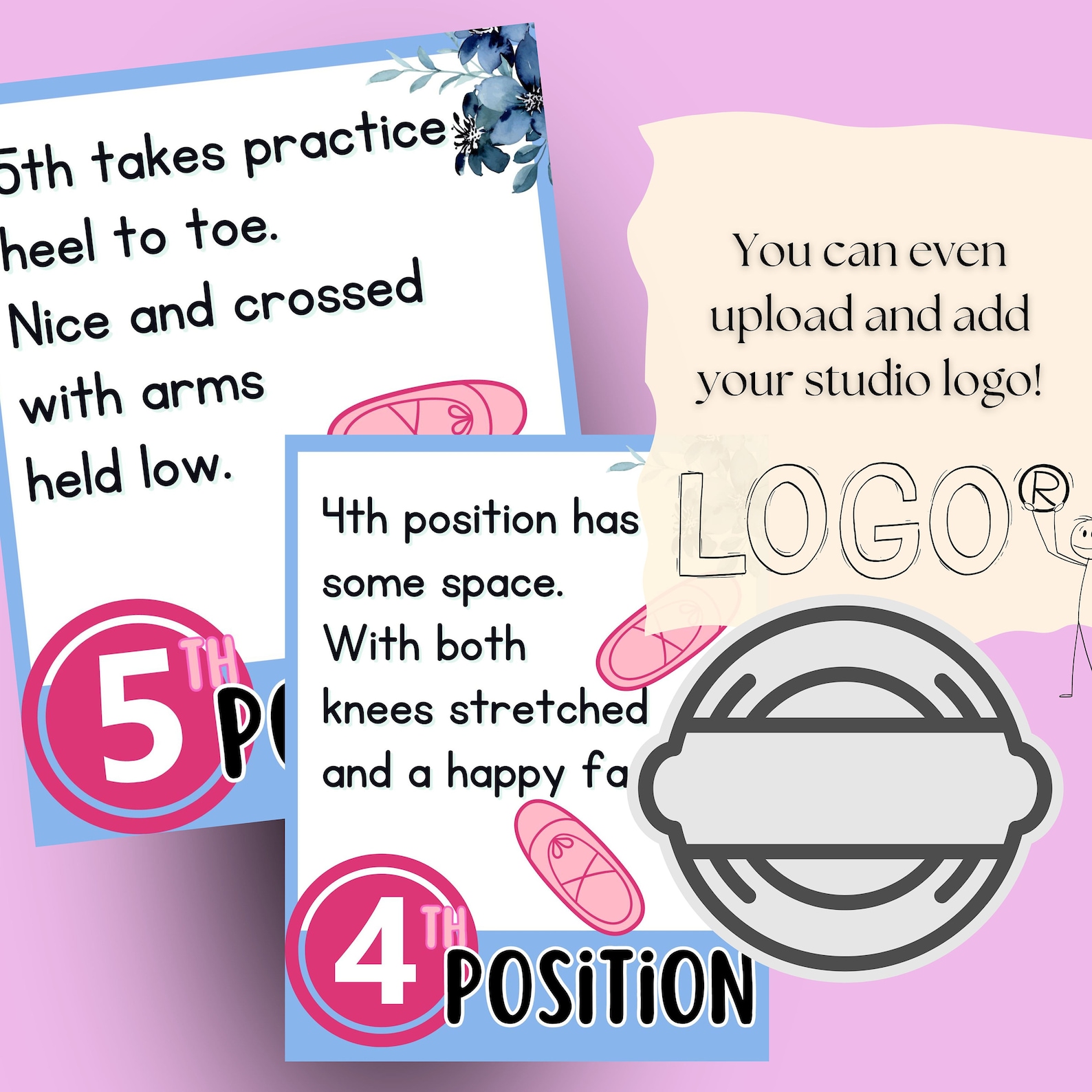 Ballet Position Printable, Feet Positions, Dance Teacher Resources ...