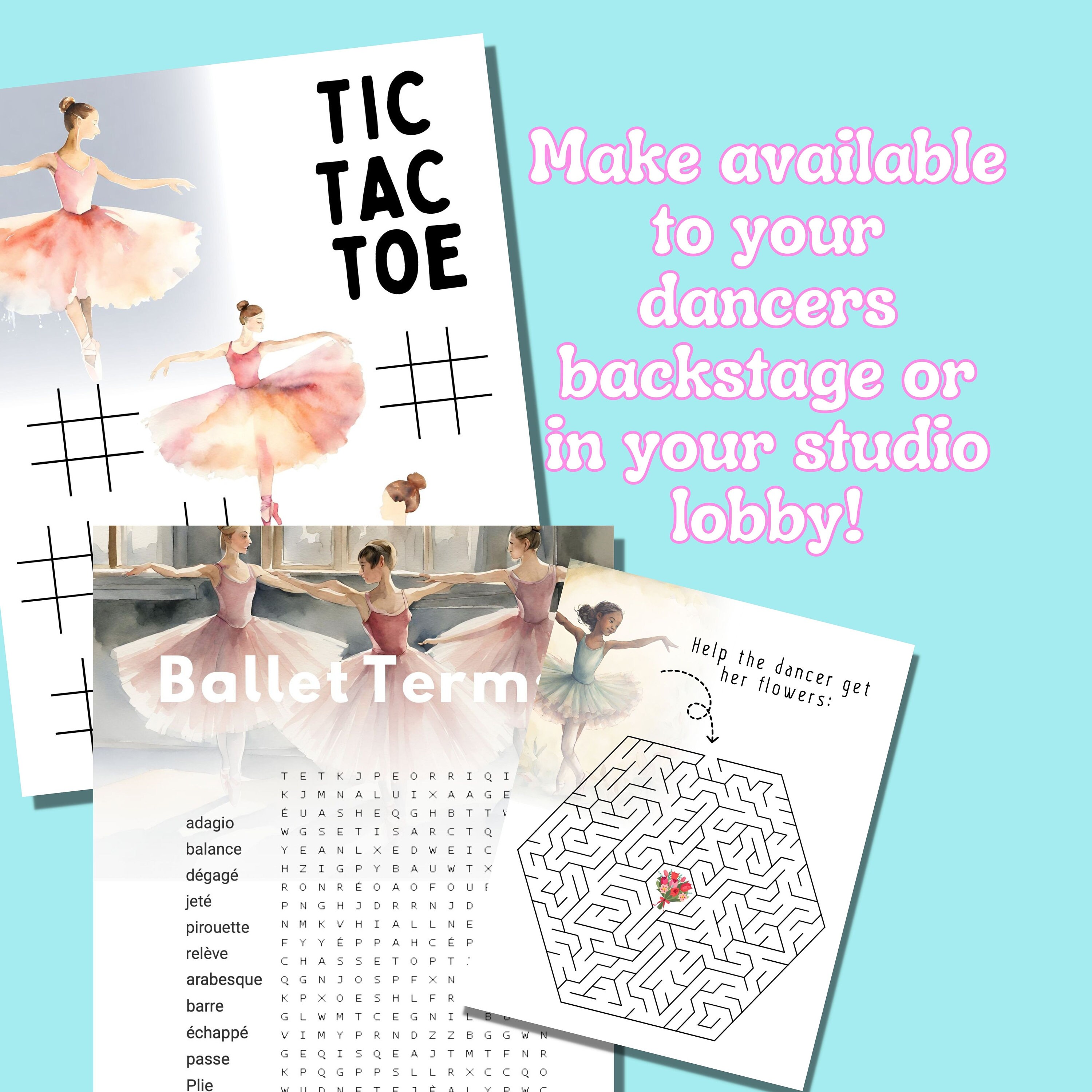 Printable Activities for Kids, Word Find Pages, Activity Sheets for ...