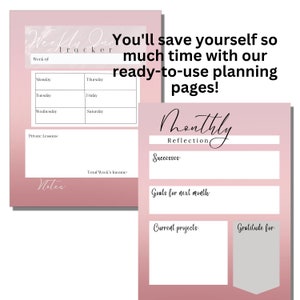 Dance Teacher Planning Journal, Digital Dance Class Planner, Ballet ...