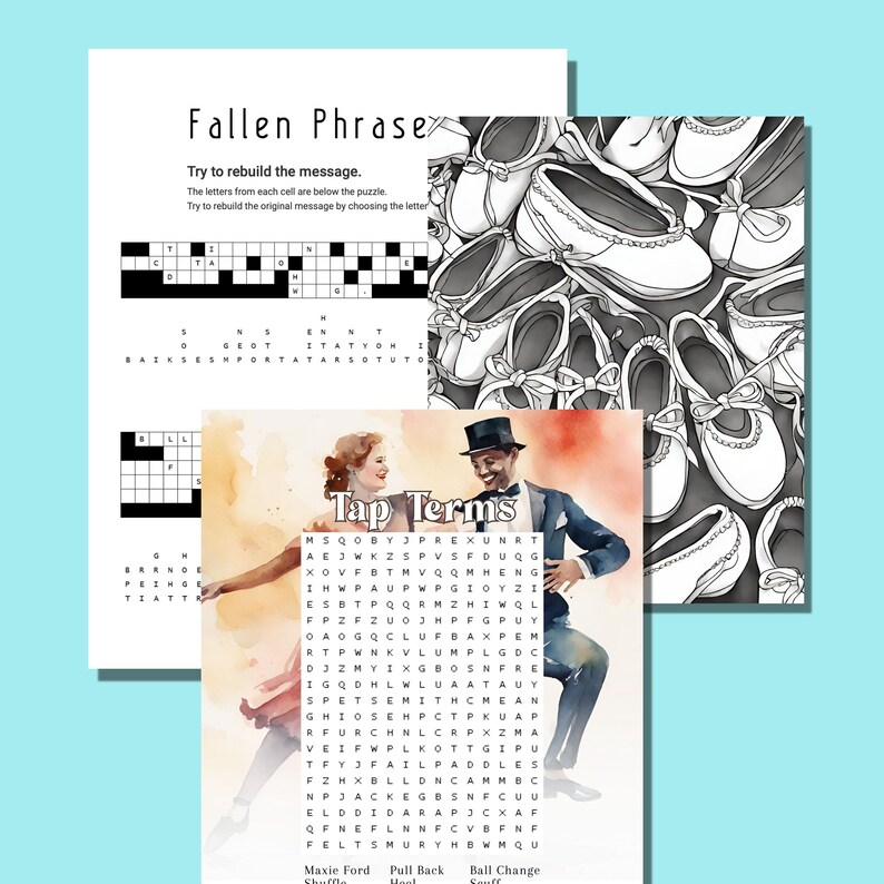 Printable Activities for Kids, Word Find Pages, Activity Sheets for ...