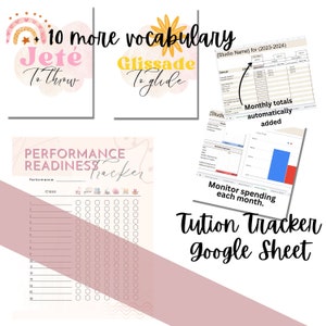 Ultimate Dance Teacher Bundle, Digital Planners, Dance Templates, Dance ...