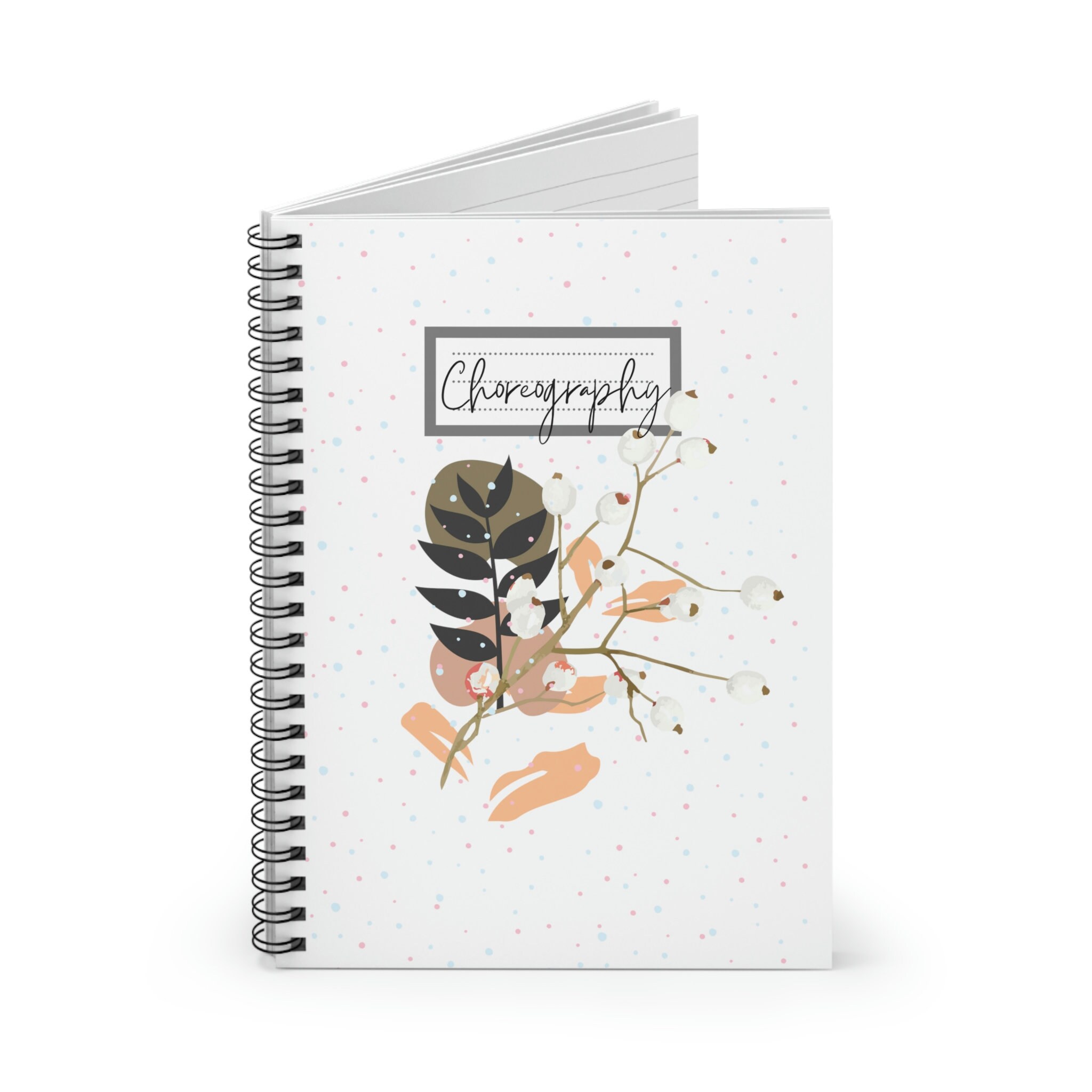 DANCE TEACHER Choreography Spiral Notebook Ruled Line - Etsy