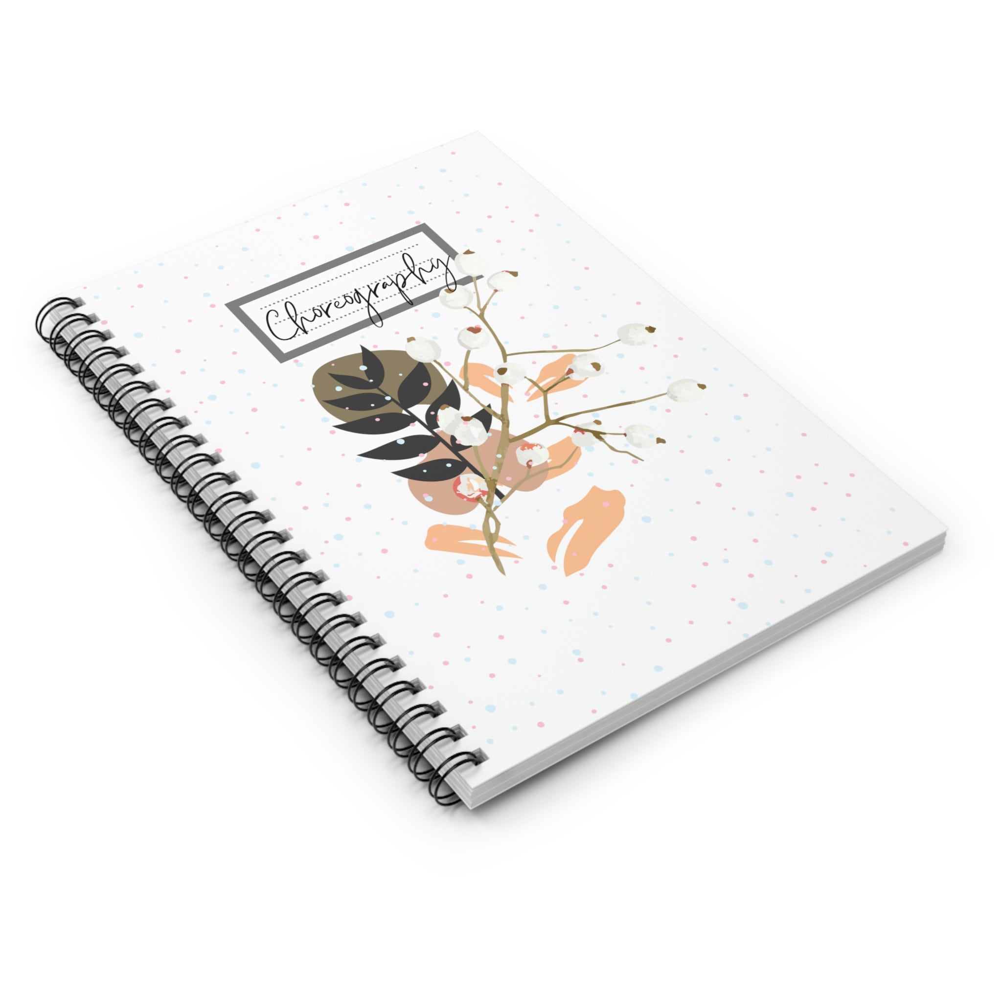 DANCE TEACHER Choreography Spiral Notebook Ruled Line - Etsy