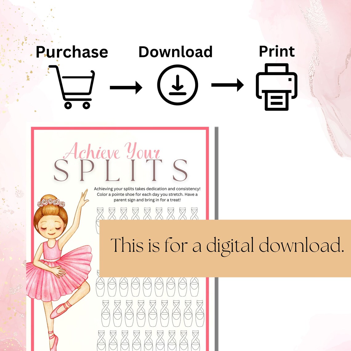 Dance Teacher Tools, Stretching Worksheet, Ballet Teacher Worksheet for Dance Class - Etsy