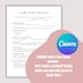 Dance Studio Facility Rental Agreement Template | Editable Contract for ...