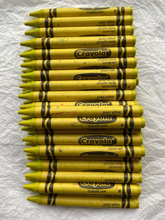 Yellow Crayola Crayon