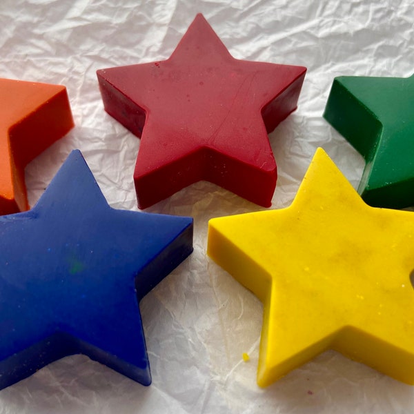 Crayon Stars - Etsy