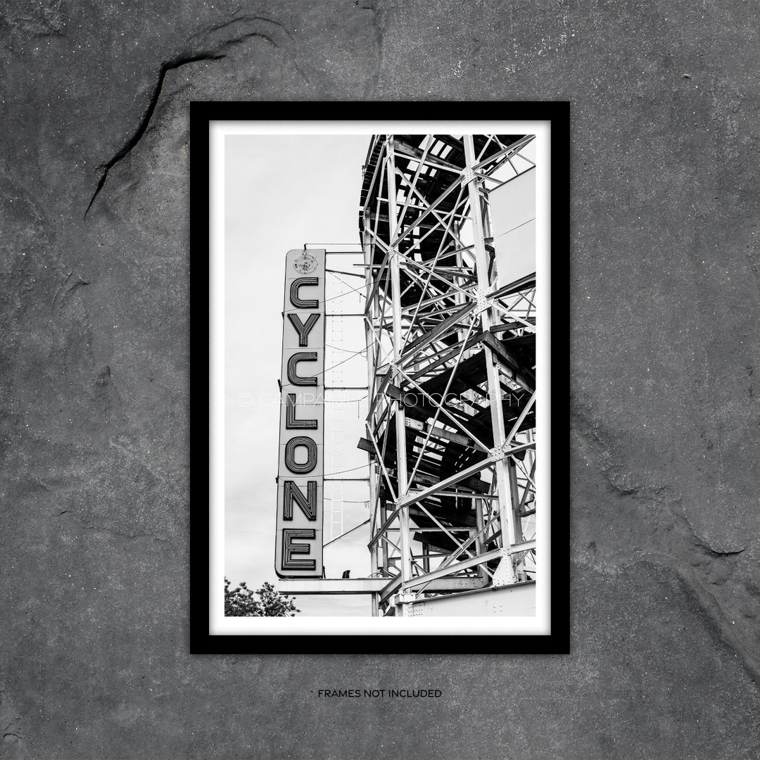 Coney Island Art Photography, Cyclone Art Photography, Brooklyn Art ...