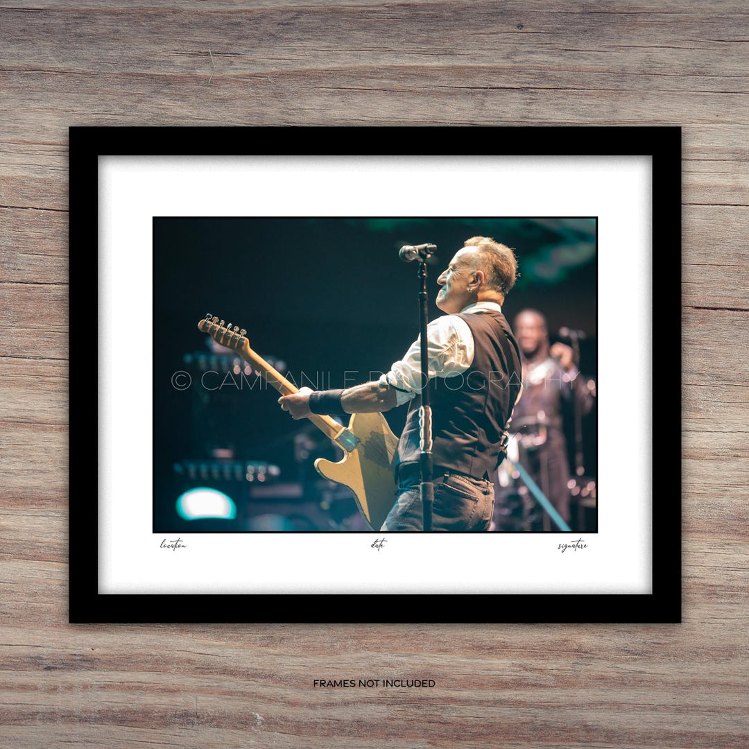 Bruce Springsteen Art Photography, Sea Hear Now Photography, Concert ...