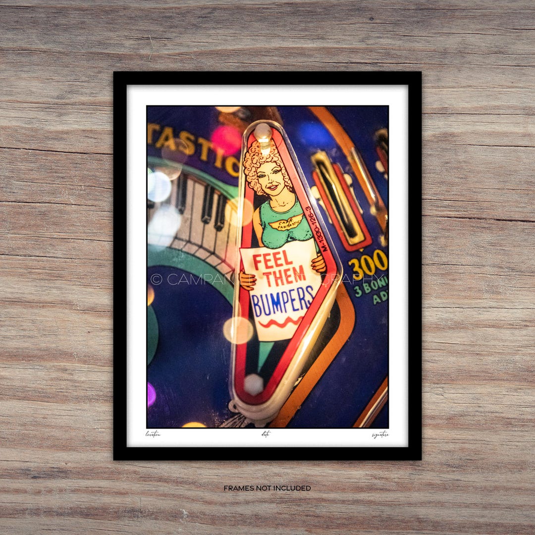 Vintage Pinball Machine, Pinball Machine Art Photography, Arcade Game ...