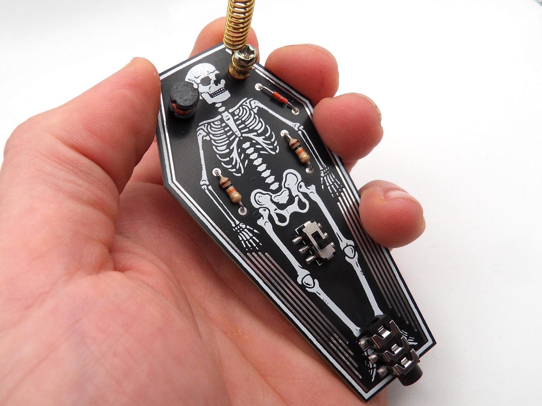 RC Circuit Bent 'raudive Diode Mic' Powered EVP Crystal Receiver ...