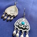 Brand New Dangling Earrings From Kyrgyzstan. Traditional Central Asian ...