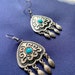 Brand New Dangling Earrings From Kyrgyzstan. Traditional Central Asian ...