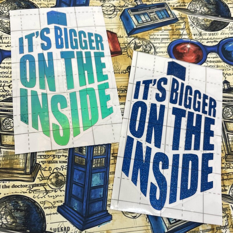 Bigger on the Inside - Etsy