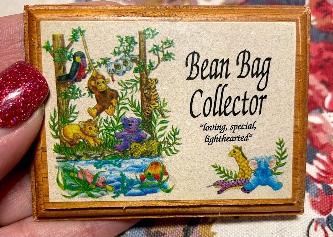 Rare Vintage bean Bag Collector Wooden Magnet Retro, Kitschy Fun - Etsy