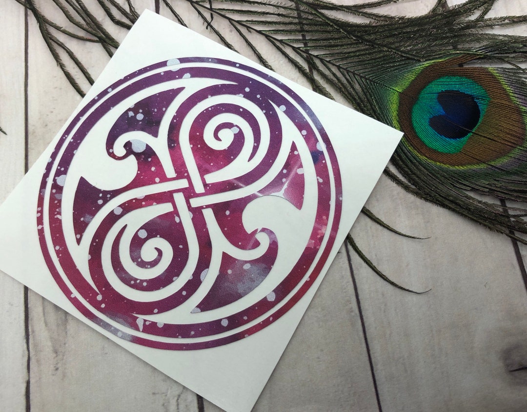 Doctor Who, Gallifrey, Time Lord, Decal, Sticker, Tumbler, Yeti, Car ...