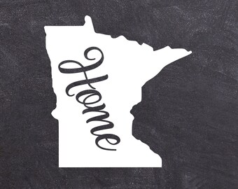 Minnesota Car Decal | Etsy